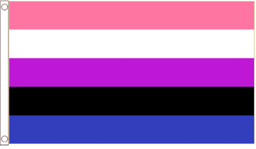 Genderfluid Pride Polyester Flag