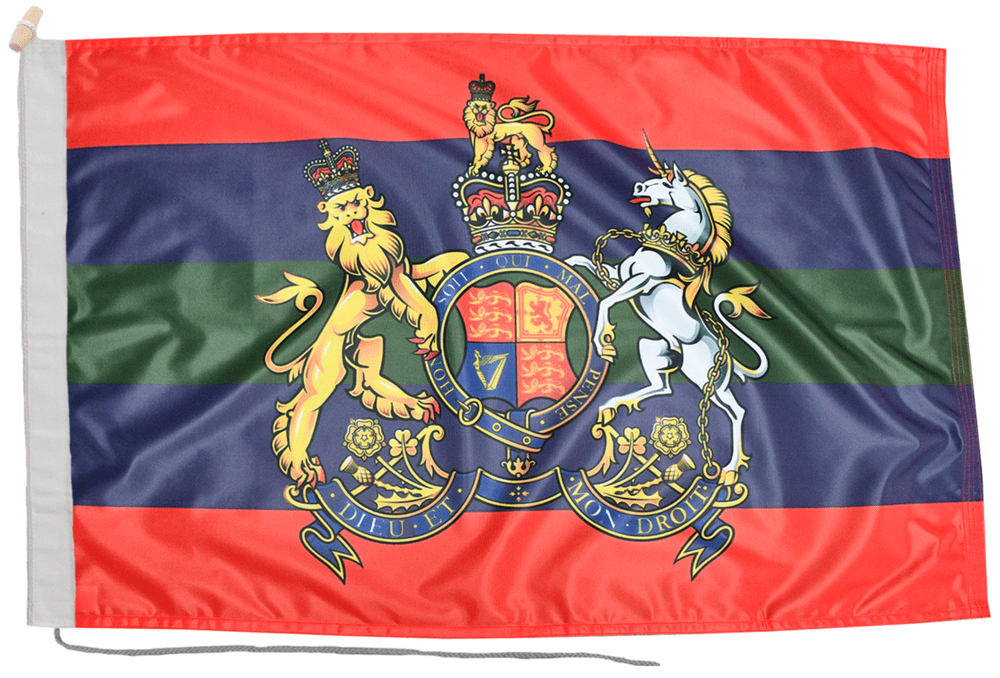 General Service Corps British Army Flag with Rope & Toggle