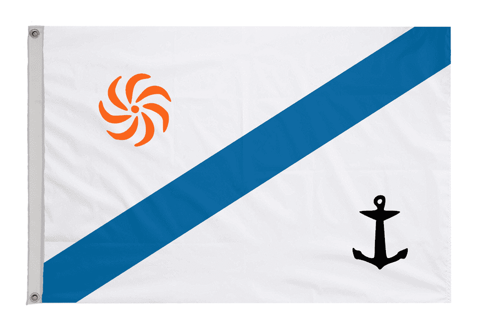 Georgia Naval Ensign 1997 2004 Flag with Eyelets