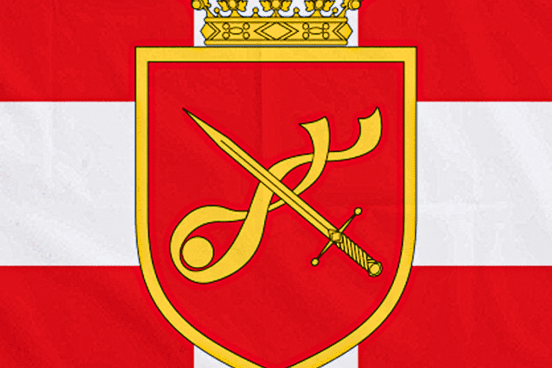 Georgia War Flag with Eyelets