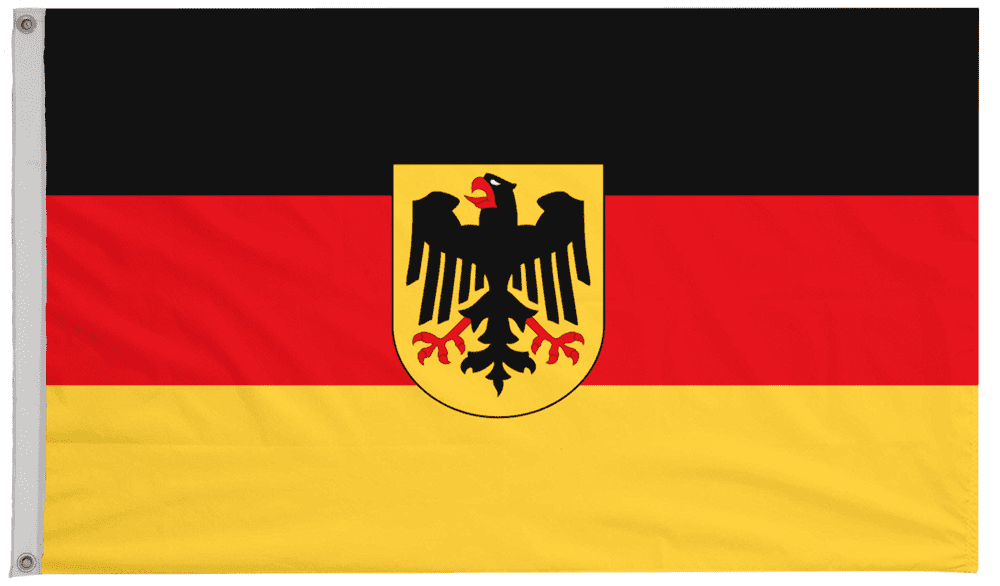 Germany State Flag with Eyelets