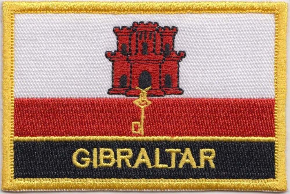 Gibraltar Embroidered Rectangular Patch