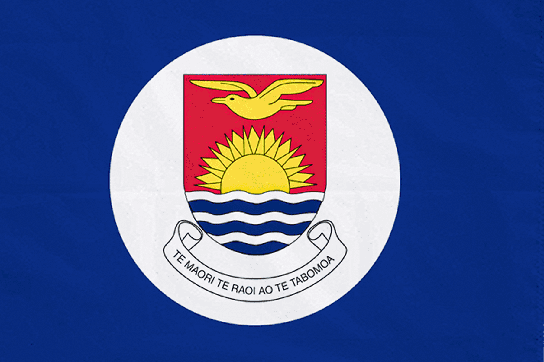 Gilbert Islands 1976 to 1979 Flag with Eyelets