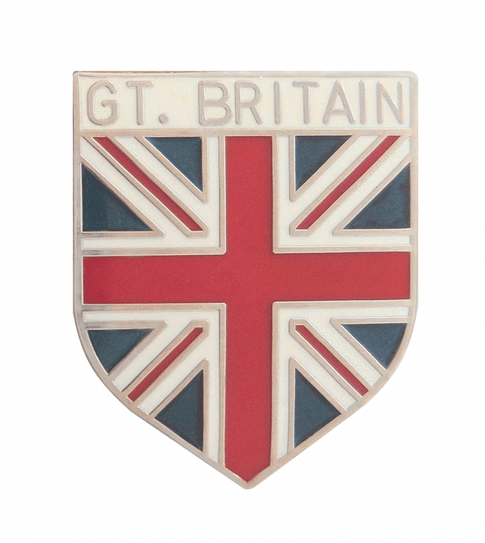 Great Britain Union Jack Shield Badge