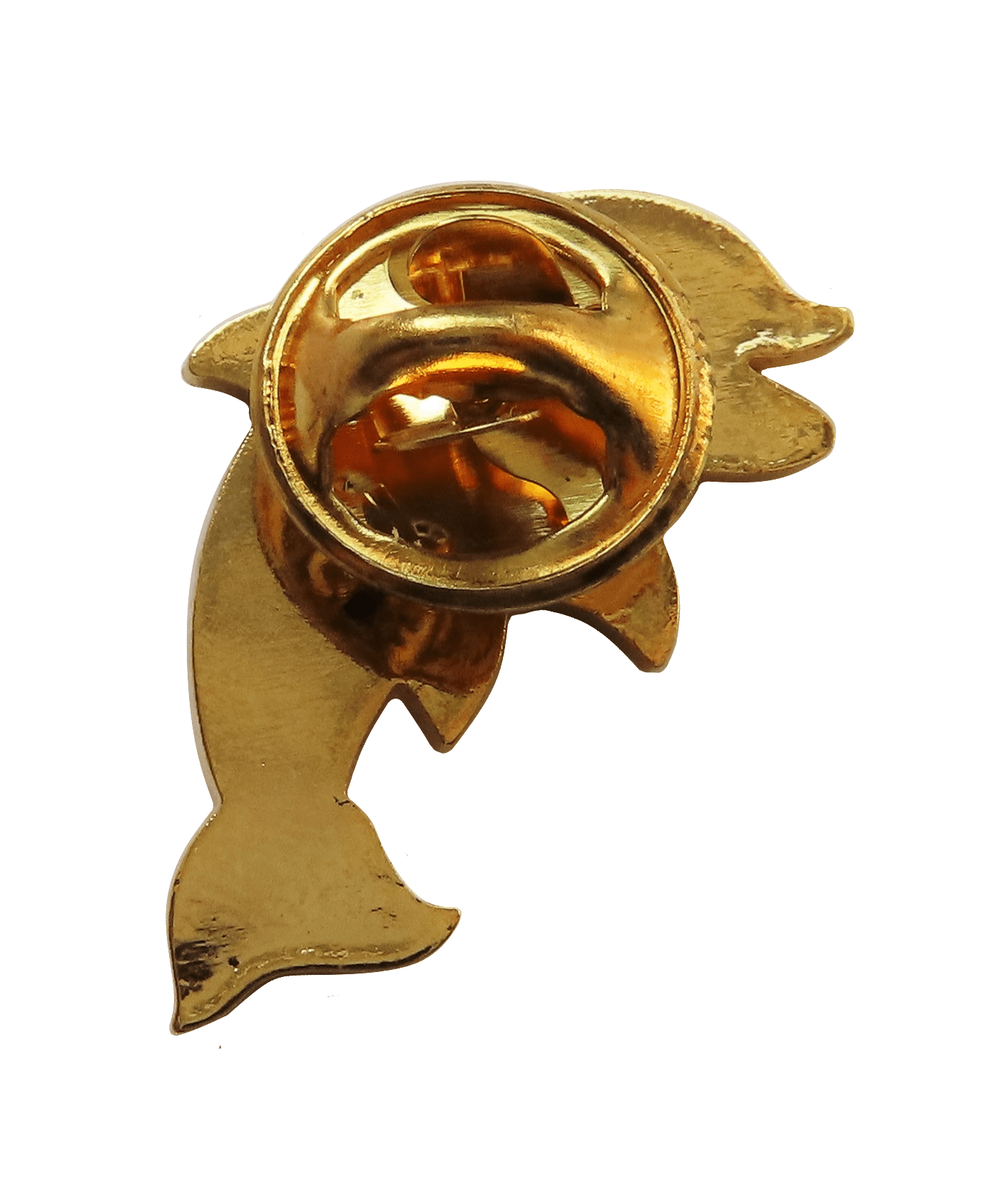 Grey Dolphin Pin Badge