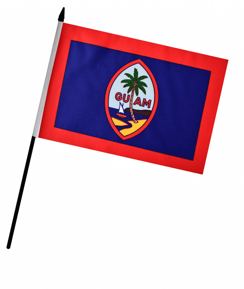 Guam Medium Hand Flag
