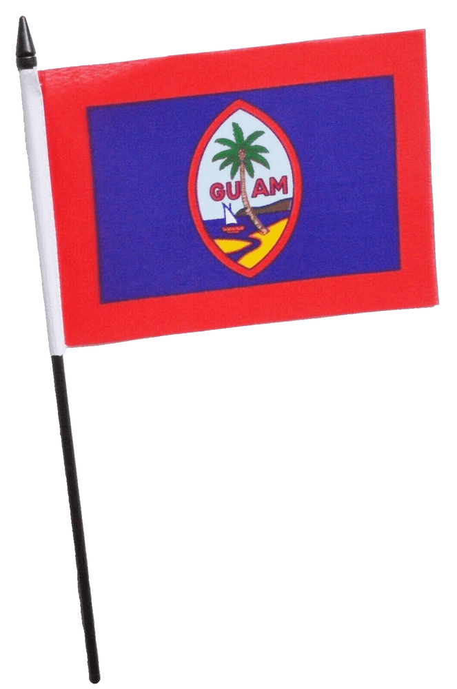 Guam Small Hand Waving Flag