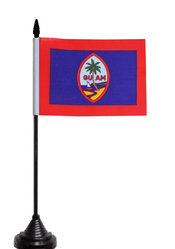 Guam Table Flag