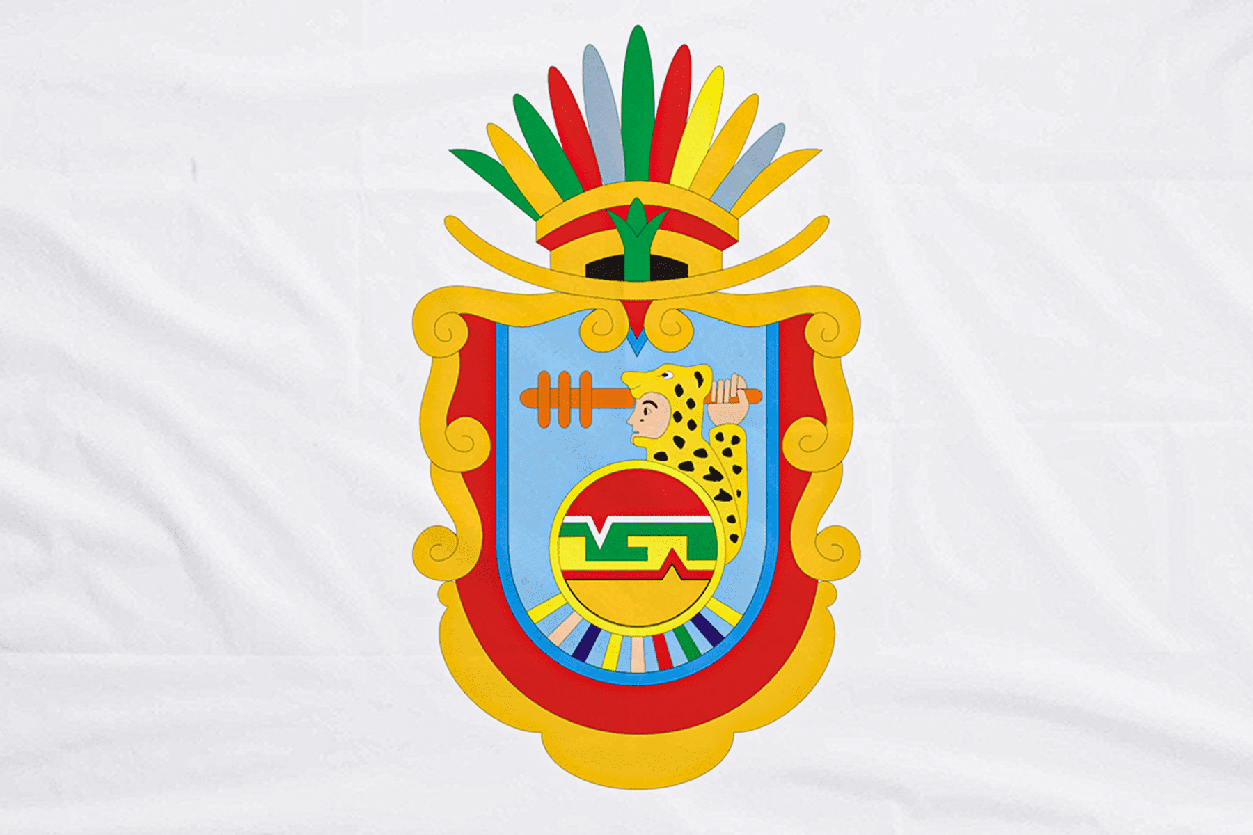 Guerrero State Mexico Flag with Eyelets