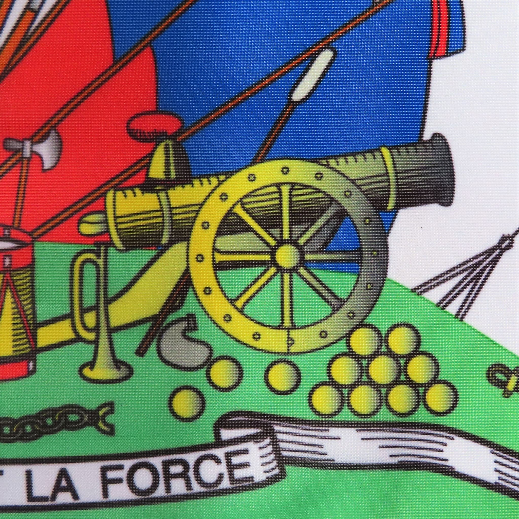 Haiti State 1859 to 1964 Flag with Eyelets