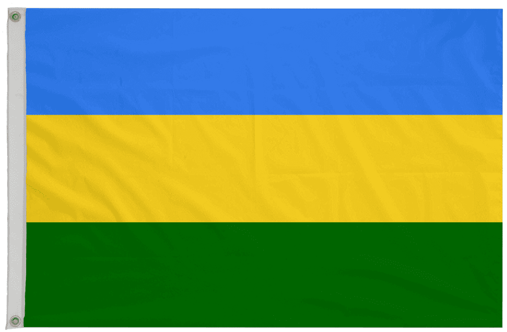 Hatillo Puerto Rico Flag with Eyelets