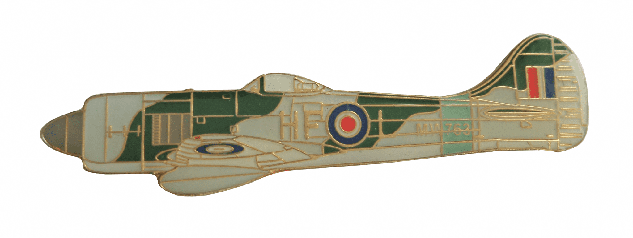 Hawker Tempest II No 183 Squadron Royal Air Force RAF Pin Badge
