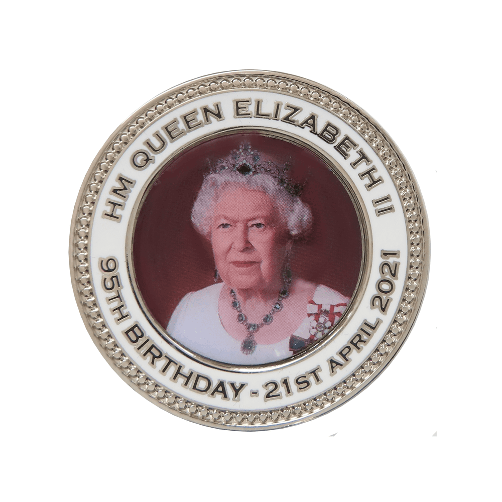HM Queen Elizabeth II 95th Ninety Fifth Birthday Commemorative Coin ...