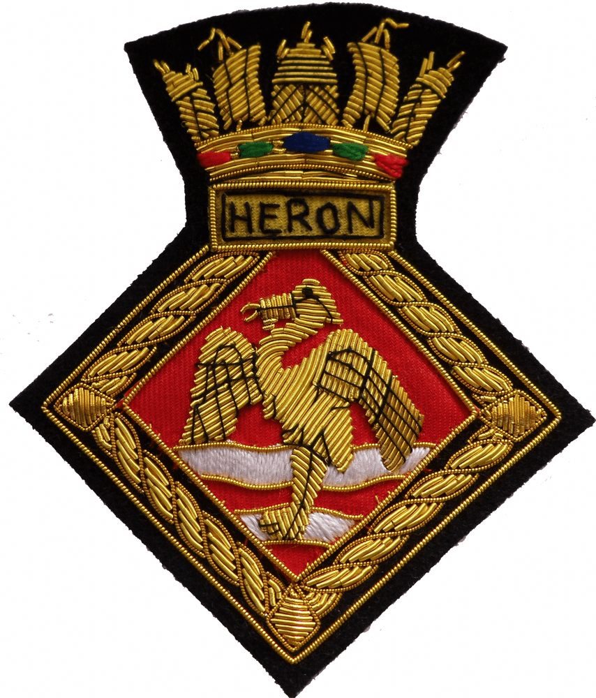 HMS Heron RNAS Yeovilton Fleet Air Arm FAA GOLD WIRED Blazer ...