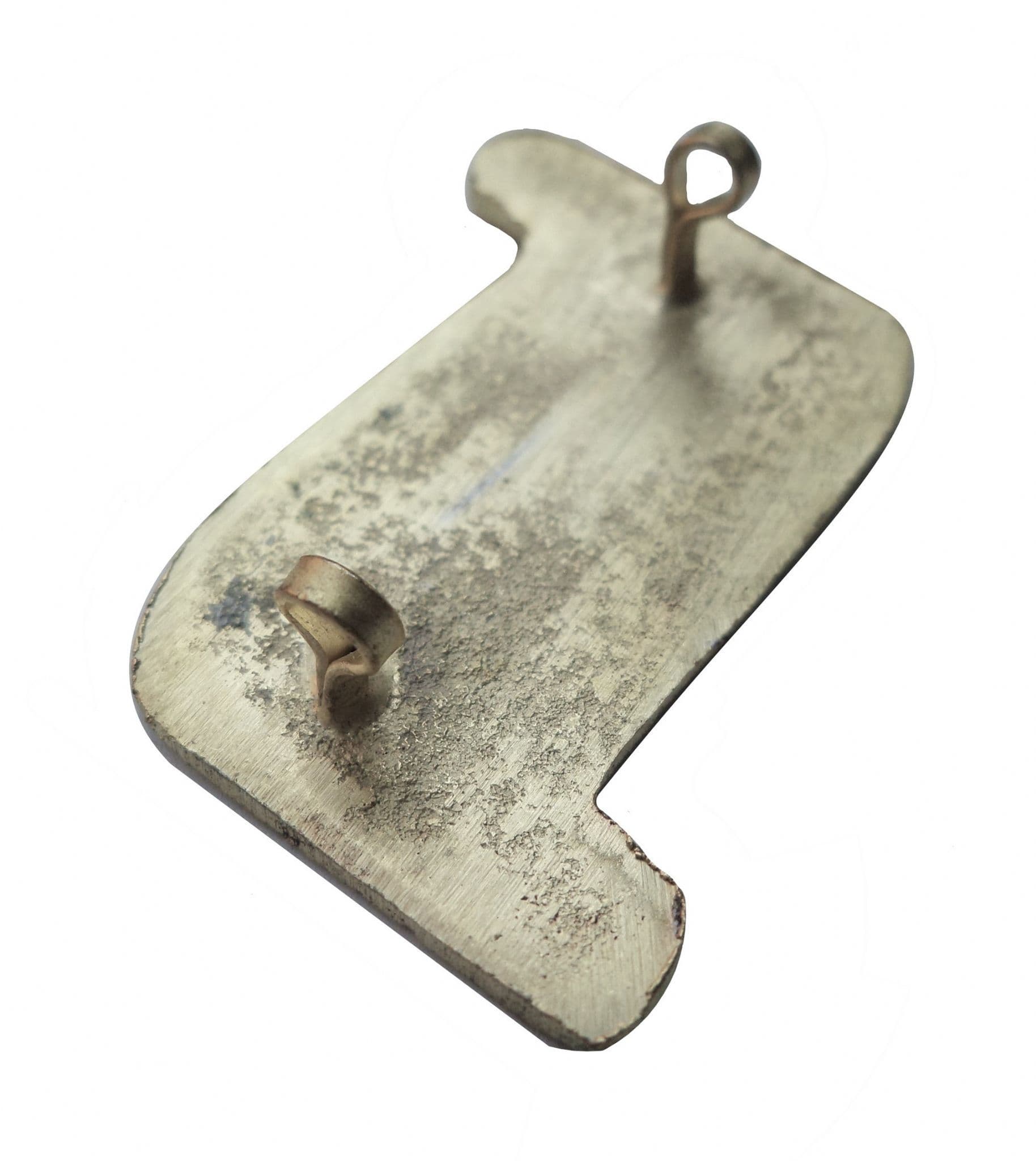 Holy Writ Scroll Nickel-Plated Orange Order Symbol For Collarette - W012