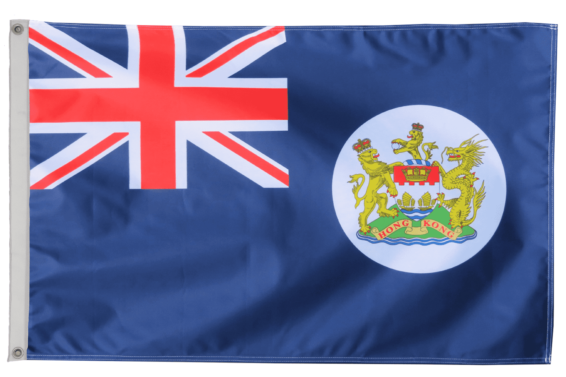 Hong Kong 1959 to 1997 Flag with Eyelets