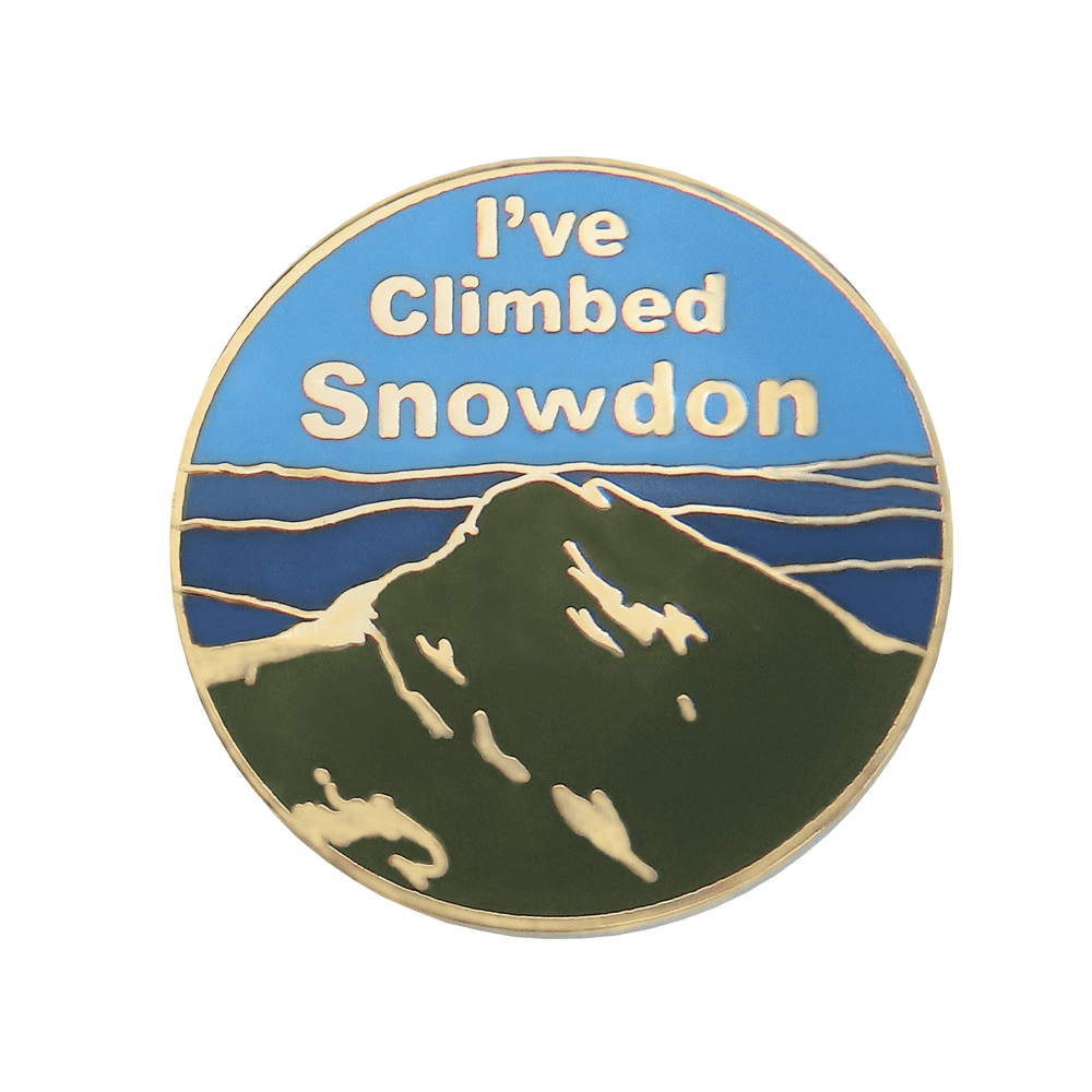 I ve Climbed Snowdon Pin Badge