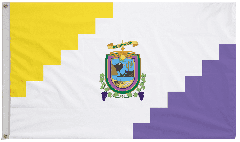 Ica Department Peru Flag with Eyelets