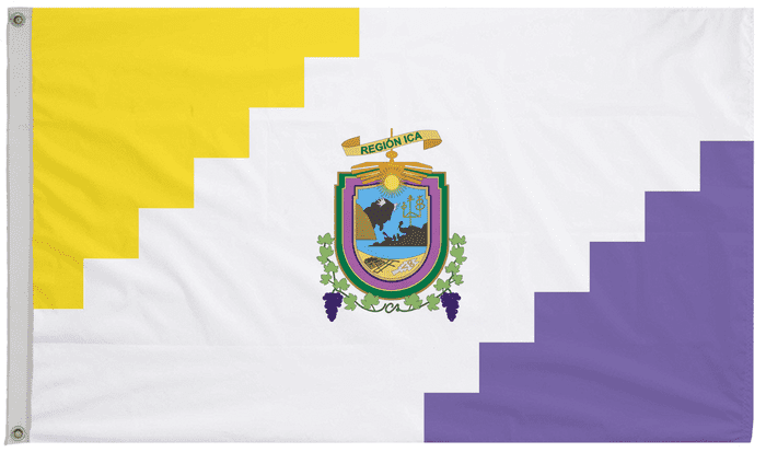 Ica Department Peru Flag with Eyelets