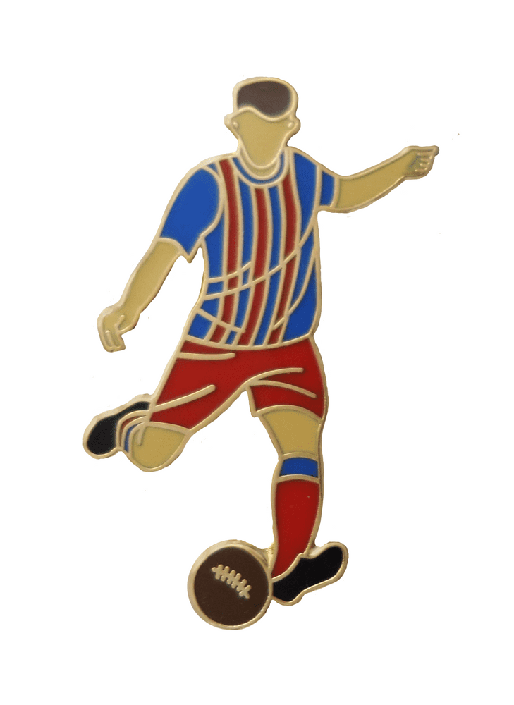 Inverness Caledonian Thistle Football Player Gold Plated Pin Badge