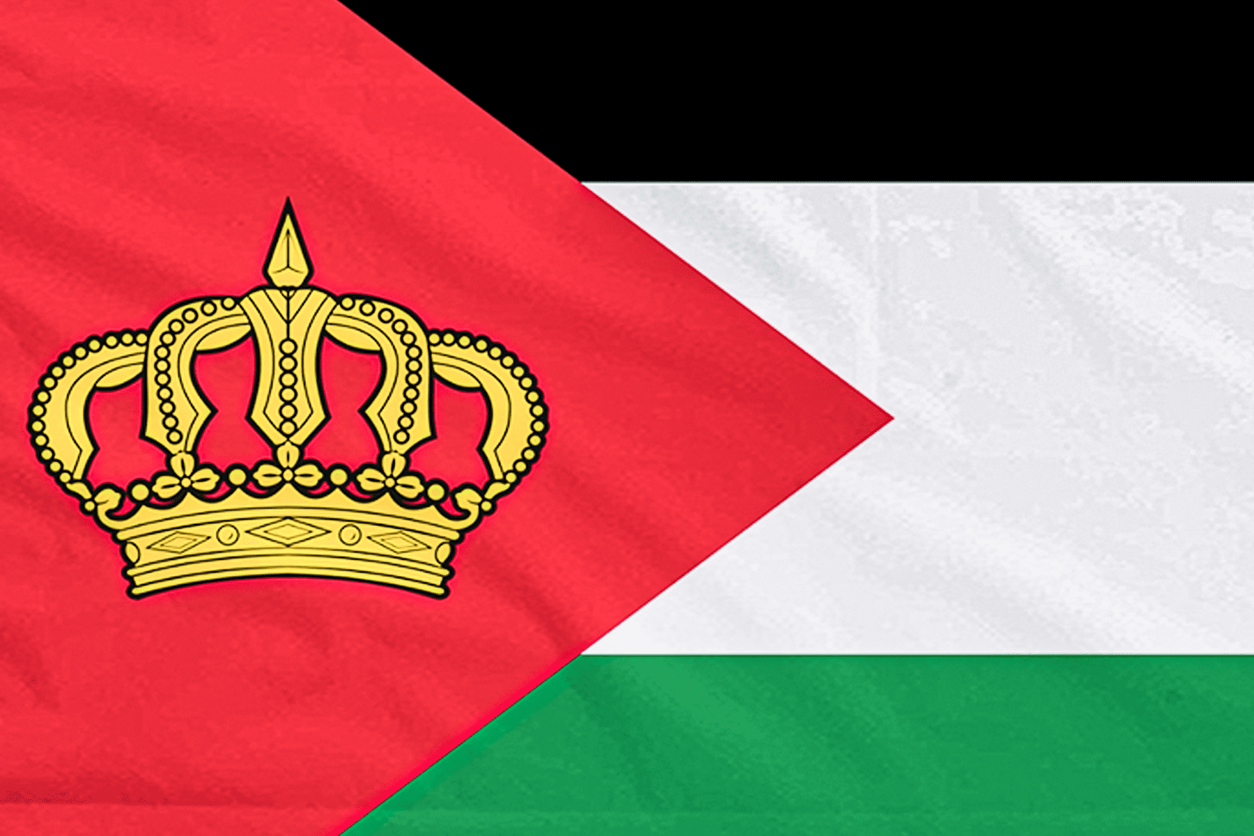 Iraq 1930 to 1958 Royal Kingdom Flag with Eyelets