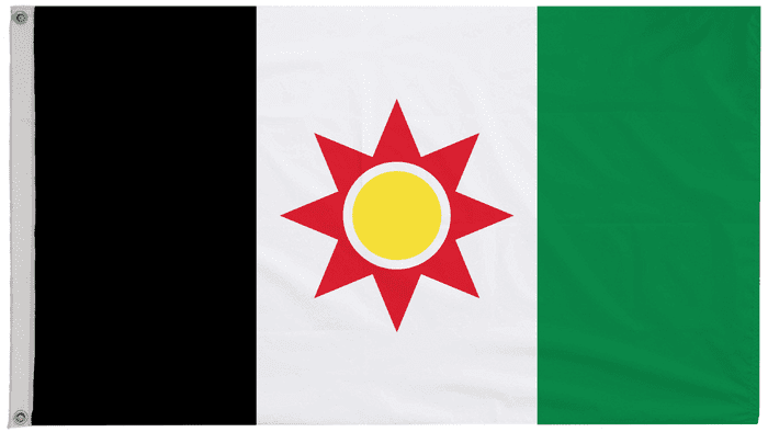 Iraq 1959 to 1963 Flag with Eyelets