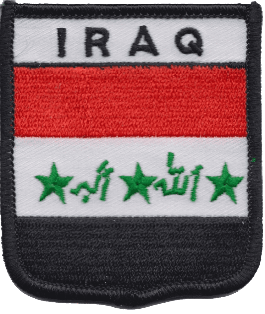 Iraq 1991 to 2004 Suddam Hussein Embroidered Patch a231