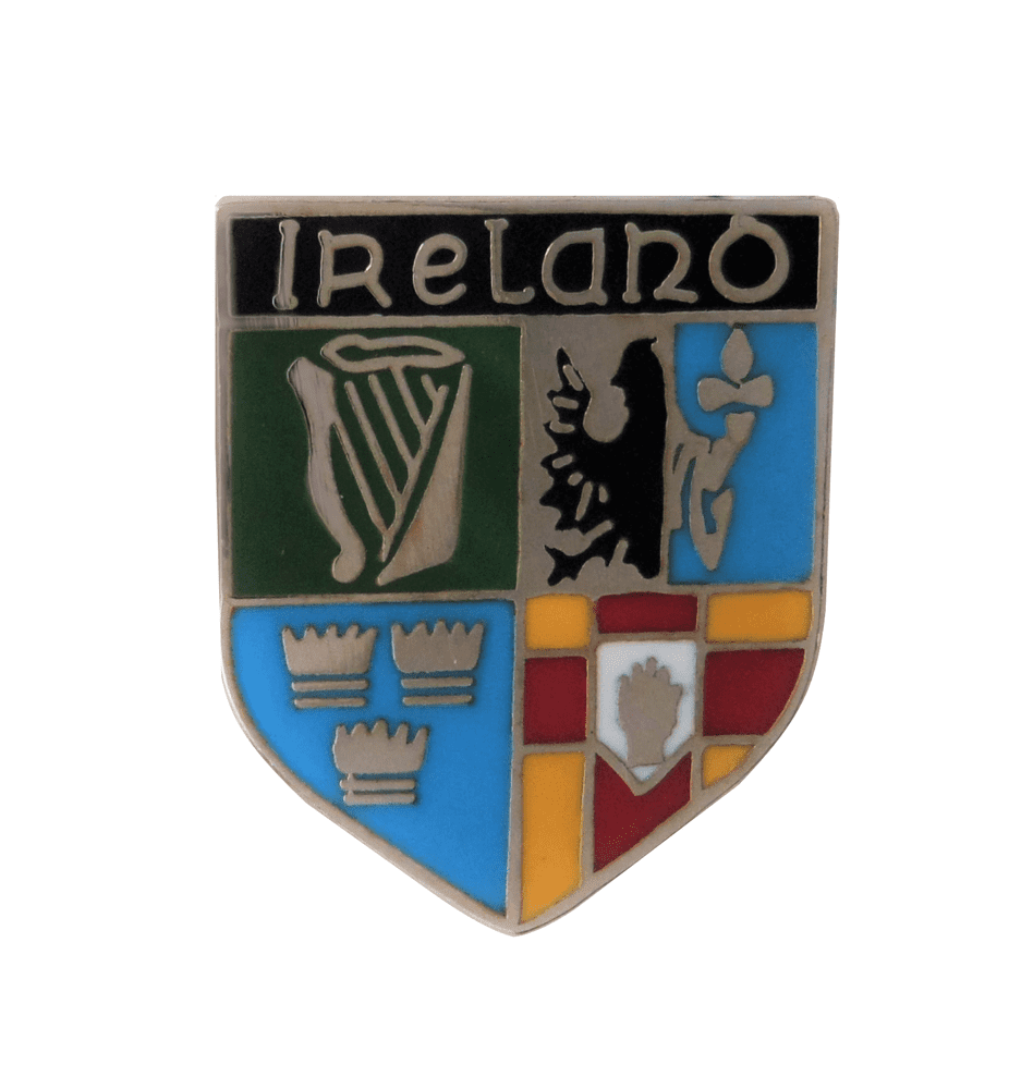 Ireland 4 Provinces Shield Pin Badge