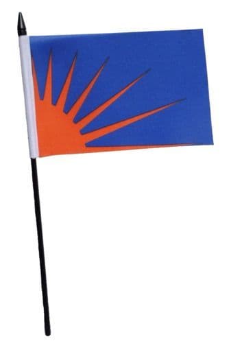 Sunburst Flag Fenian Flag With Rising Sunburst Design