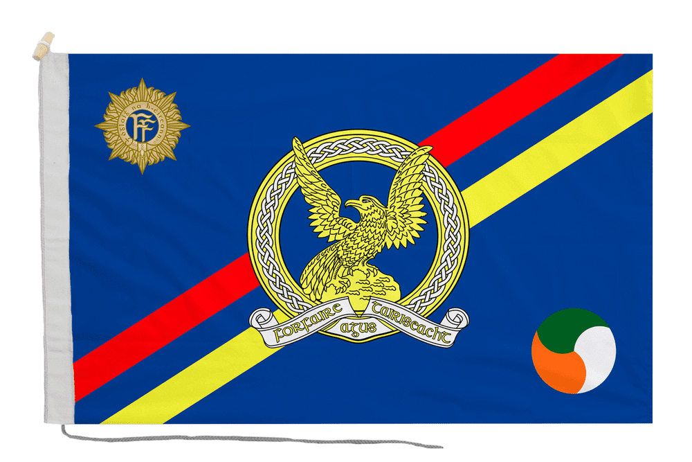 Irish Air Corps Flag with Rope & Toggle