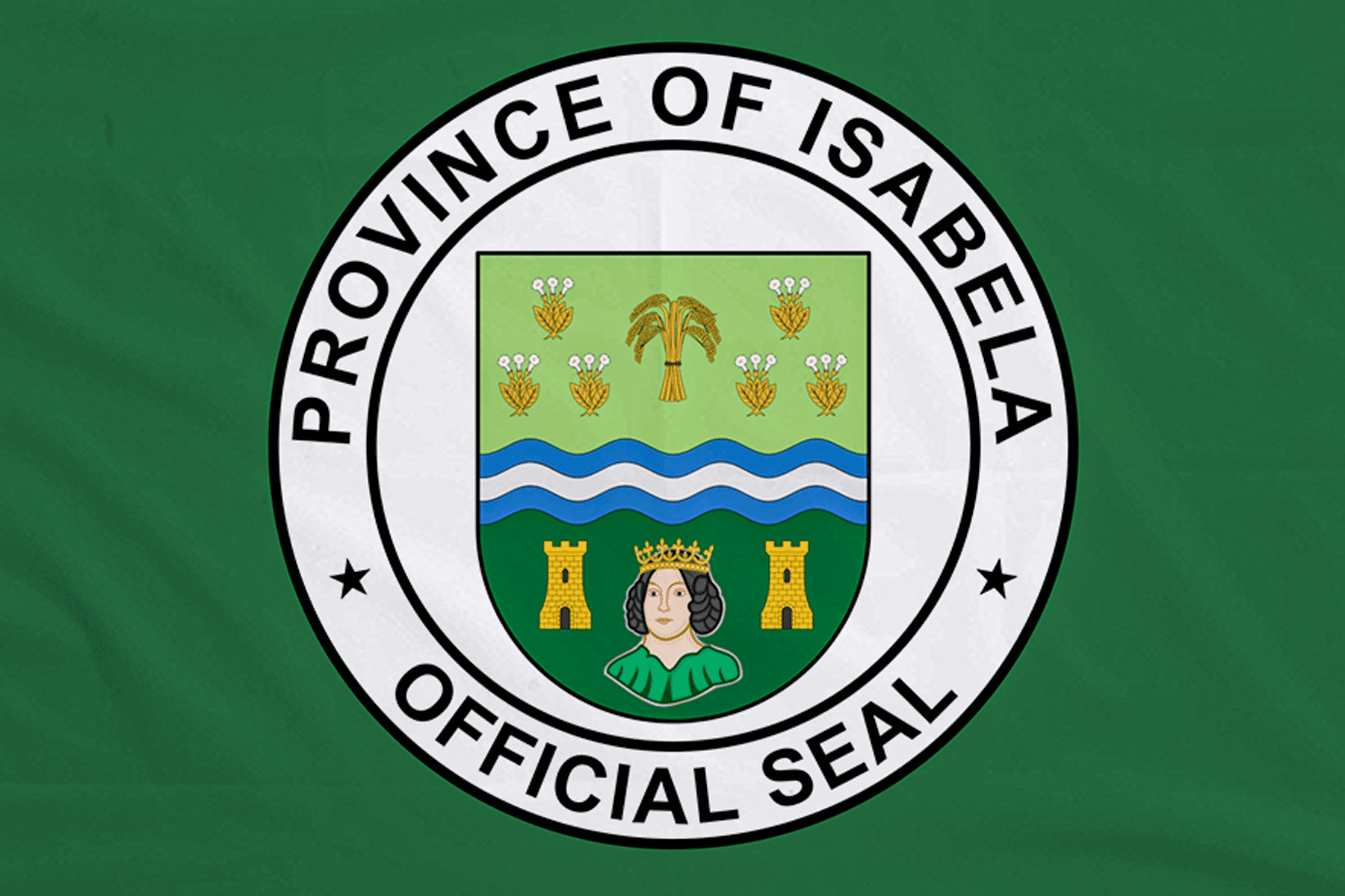 Isabela Province Philippines Flag with Rope & Toggle