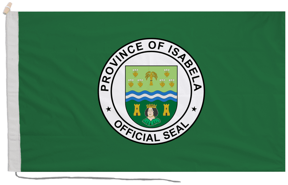 Isabela Province Philippines Flag with Rope & Toggle