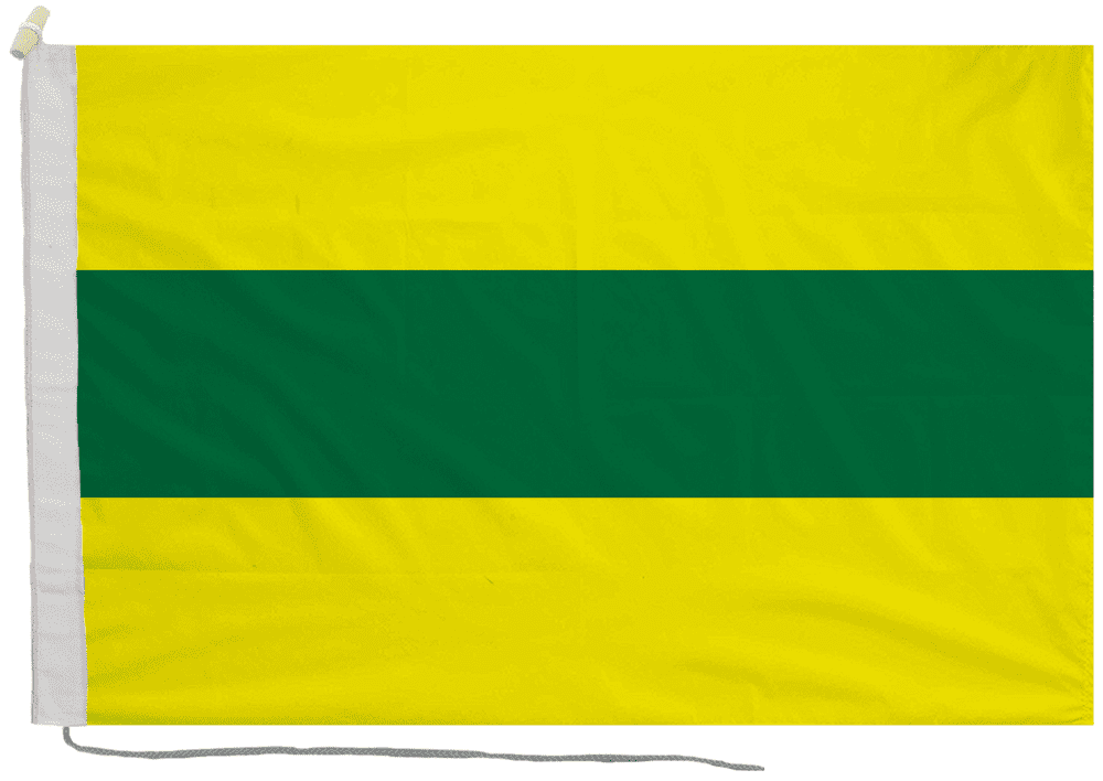 Isabela Puerto Rico Flag with Rope & Toggle