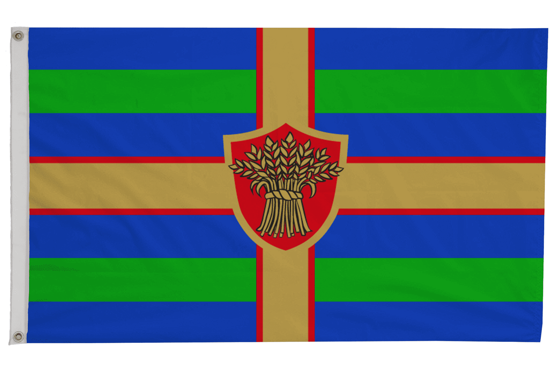 Isle of Axholme Flag with Eyelets