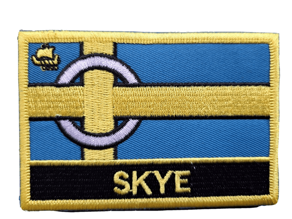 Isle of Skye Embroidered Rectangular Patch
