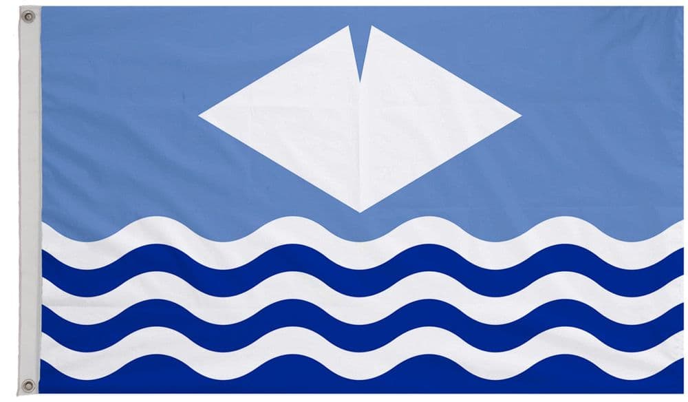 Isle of Wight Flag with Eyelets