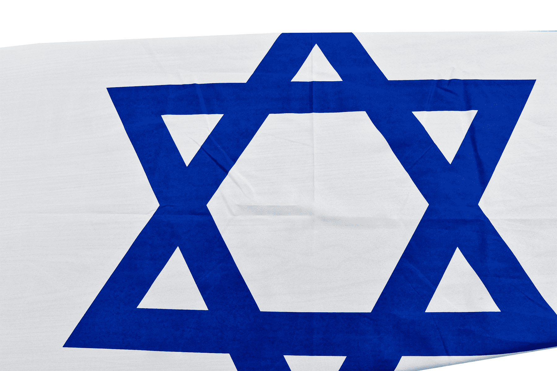 ISRAEL FLAG COFFIN DRAPE