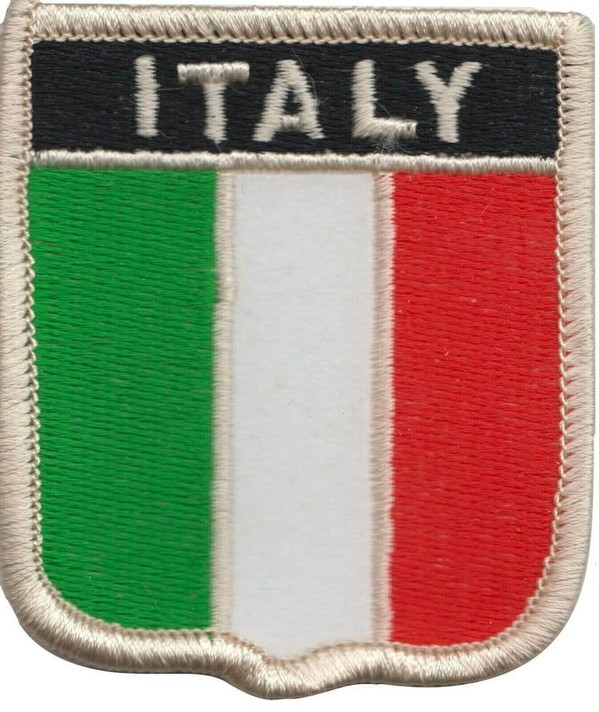 Italy Embroidered Patch a098