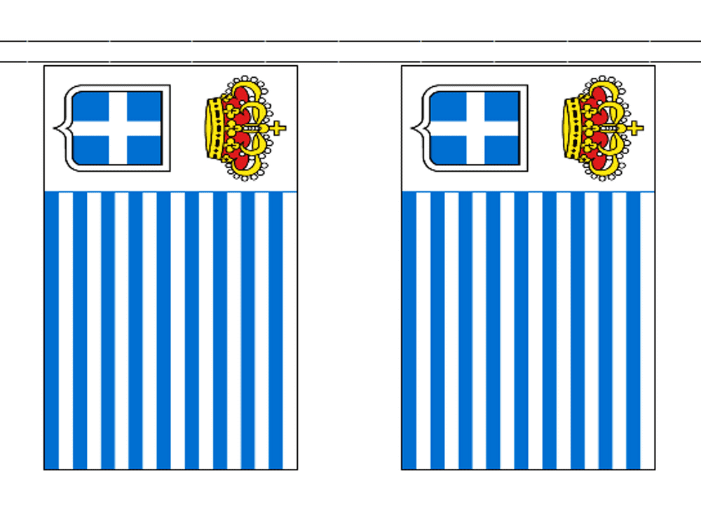 Italy Seborga Principality Flag 10m Bunting