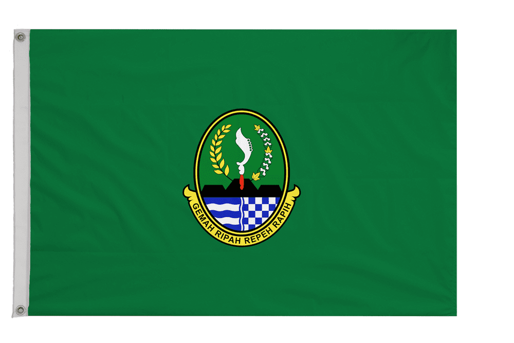 Jakarta Province Indonesia Flag with Eyelets