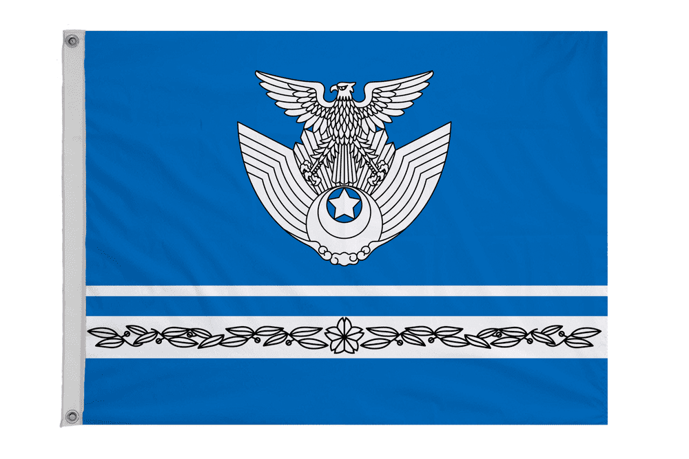 Japan Space Operations Squadron Flag with Eyelets