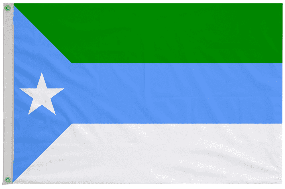 Jubaland State of Somalia Flag with Eyelets