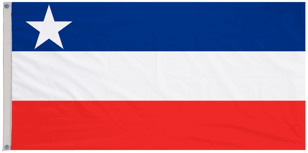 Kayin State Myanmar Flag with Eyelets