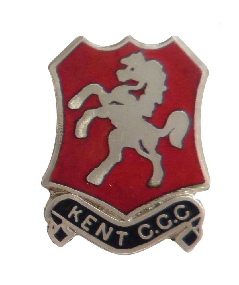 Kent County Cricket Club CCC Pin Badge