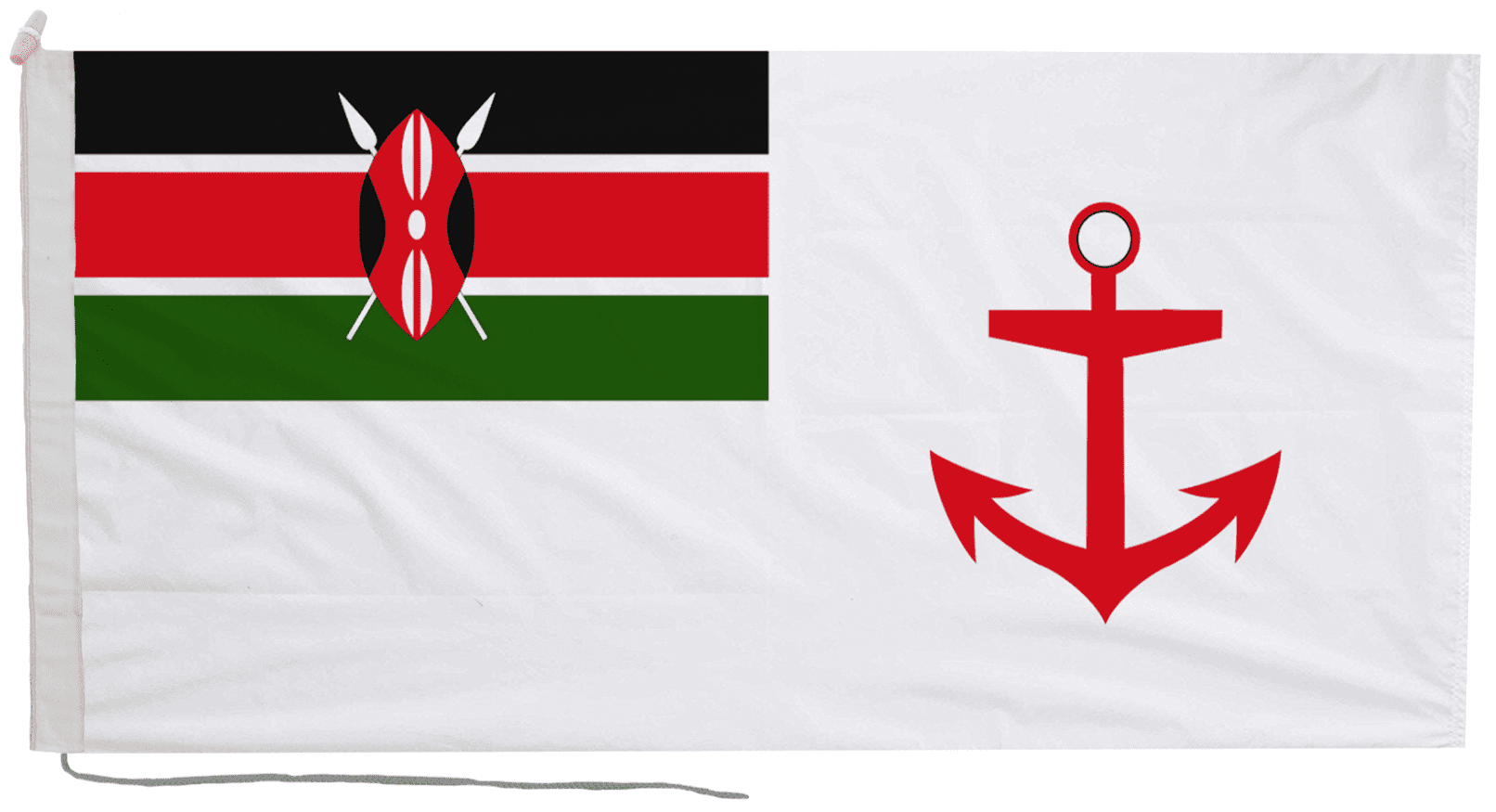 Kenyan Flag Kenya Flag Celebrate Cut Out Stock Images & Pictures