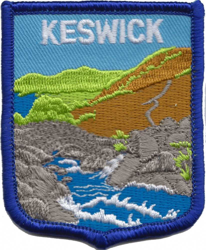 Keswick Embroidered Badge a317