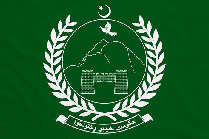 Khyber Pakhtunkhwa Province Pakistan Flag with Rope & Toggle