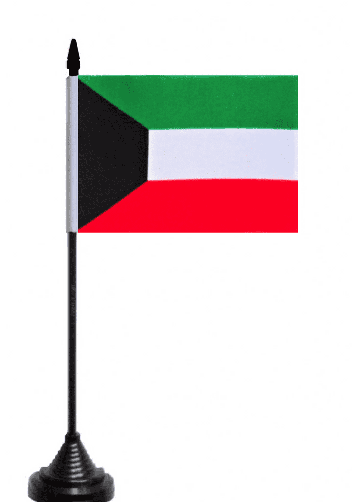 Kuwait Table Flag
