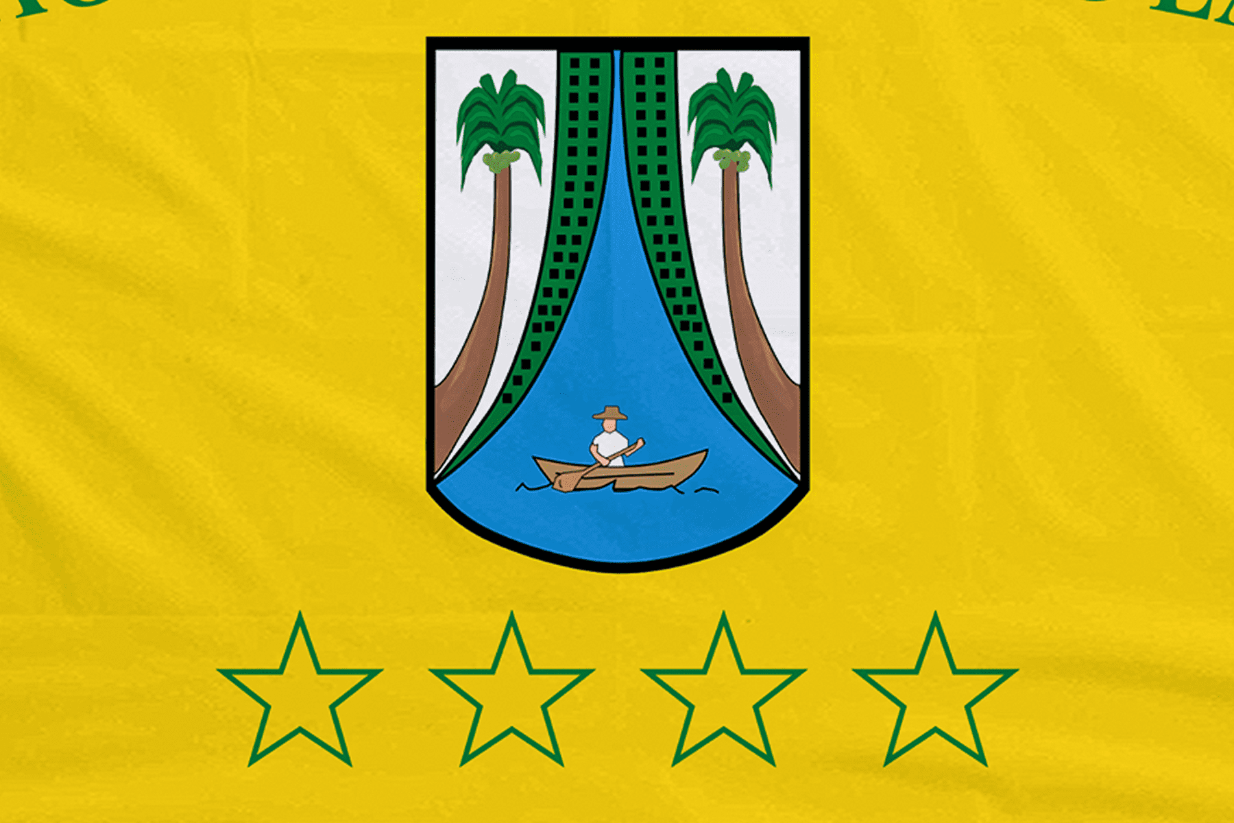 Laguna Province Philippines Flag with Eyelets