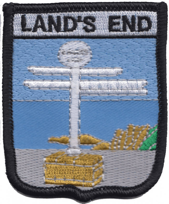 Land s End Embroidered Badge A096b